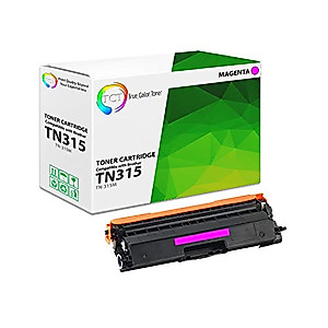 TCT Premium Compatible Toner Cartridge Replacement for Brother TN315 TN-315BK TN-315C TN-315M TN-315Y Works with Brother HL-4150CDN 4570CDWT, MFC-9460CDN Printers (Black Cyan Magenta Yellow) - 4 Pack