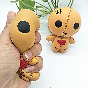 OYEFLY Squishy Toy Soft Exquisite Horror Doll Scented Stress Relief Toy Soft Toy Kawaii Collection Slow Rising Toy Decompression SimulationToys Cure Toy for Kid Gift Toys