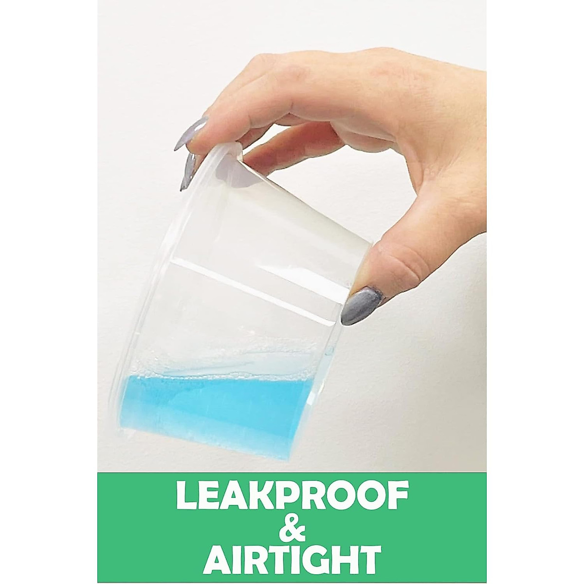 12 Pack 32 oz Food Storage Containers with Lids BPA-Free Leakproof Round Deli Cups Freezer Microwave Safe Meal Prep Containers Airtight Plastic Disposable Takeout Bowls for Kitchen and Restaurant Use