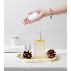 Natural Oval Beige Marble Tray 11.8 x 5.9inches, Travertine Stone Tray Bathroom Vanity Tray Catchall Tray for Jewelry Perfume Candle, Large Decorative Tray for Nightstand/Bedroom/Counter/Home Decor