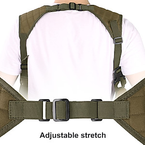 Shoulder Holster Xaegistac Airsoft Holsters General Vertical Gun Holster Adjustable for Most Kinds of Pistols (Khaki)
