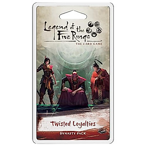 Fantasy Flight Games Legend of The Five Rings LCG: Twisted Loyalties Dynasty Pack - Tactical Strategy Game for Kids & Adults, Ages 14+, 2 Player, 45-90 Minute Playtime, Made