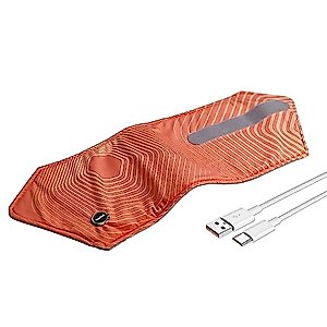 topfeel USB Heating Pad for Back Pain Relief, 3 Heating Levels with Auto Shut-Off, Menstrual Heating Pad for Cramps, 5V Heated Wasit Belt Hands-Free