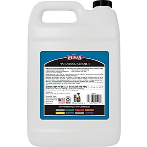 Weiman Hardwood Floor Cleaner - 128 Ounce Refill - Finished Engineered Hardwood Floors