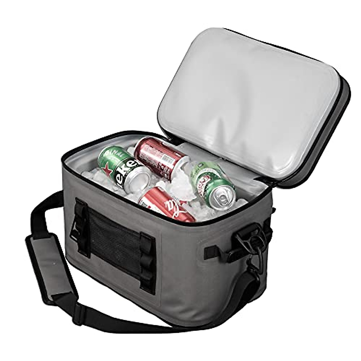 Alpicool SC15 Soft Cooler Bag 15L Portable Insulated Backpack 23 Cans Waterproof Shoulder Cooler Bag for Fishing, Camping,Hiking, Picnic,Outdoor