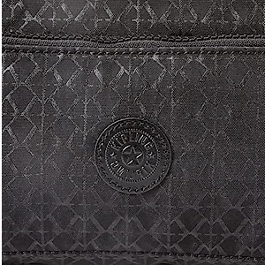 Kipling Women's Myrte Crossbody Handbag, Convertible Metallic Purse, Nylon Clutch and Waist Bag, Signature Emb