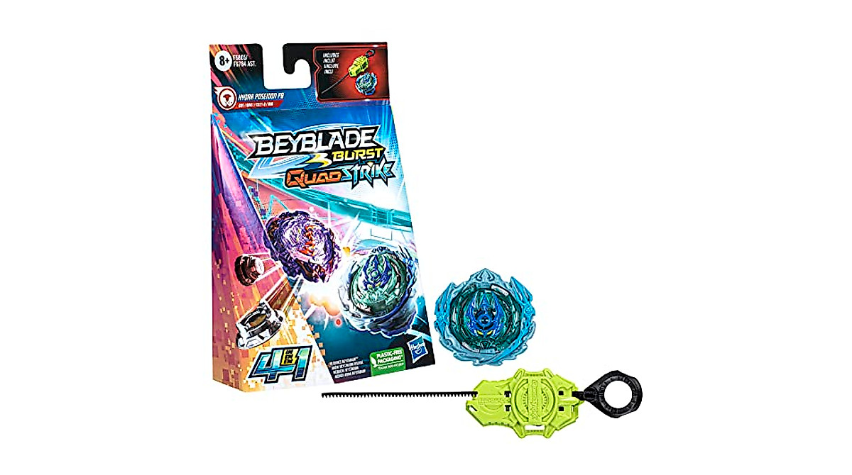 Beyblade Burst QuadStrike Hydra Poseidon P8 Starter Pack