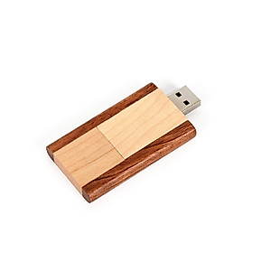 5 Pack Flip Wood 2.0/3.0 USB Flash Drive USB Disk Memory Stick with Wooden (2.0/1GB)
