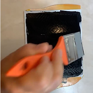 Create Along with Polymer Clay TV Squeegee Silicone Rubber Tool for Silk Screen Stencils Paint and More Polymer Clay Mixed Media