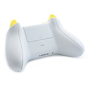 "White/Gold" UN-MODDED Custom Controller compatible with Xbox One S/X Unique Design (with 3.5 jack)