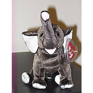 TY Beanie Baby ~ TRUMPET the Elephant ~ MINT with MINT TAGS ~ RETIRED ,#G14E6GE4R-GE 4-TEW6W209203