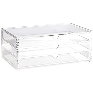 Muji E14A450 Storage Box, Large, Clear