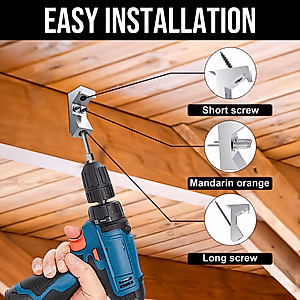 Squeaky Floor Repair Kit, High-Quality Relief Wood Floor Repair Tool Can be Safely Used on Any 5/8 inch subfloor, Effectively Reattach Subfloor to Joists, Eliminating Noisy Floor Sounds (6 Pack)