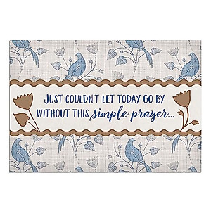 DaySpring - The Lord's Love Never Ends - 4 Floral Desgin Assortment with Scripture - 12 Boxed Praying for You Cards & Envelopes (J9176)