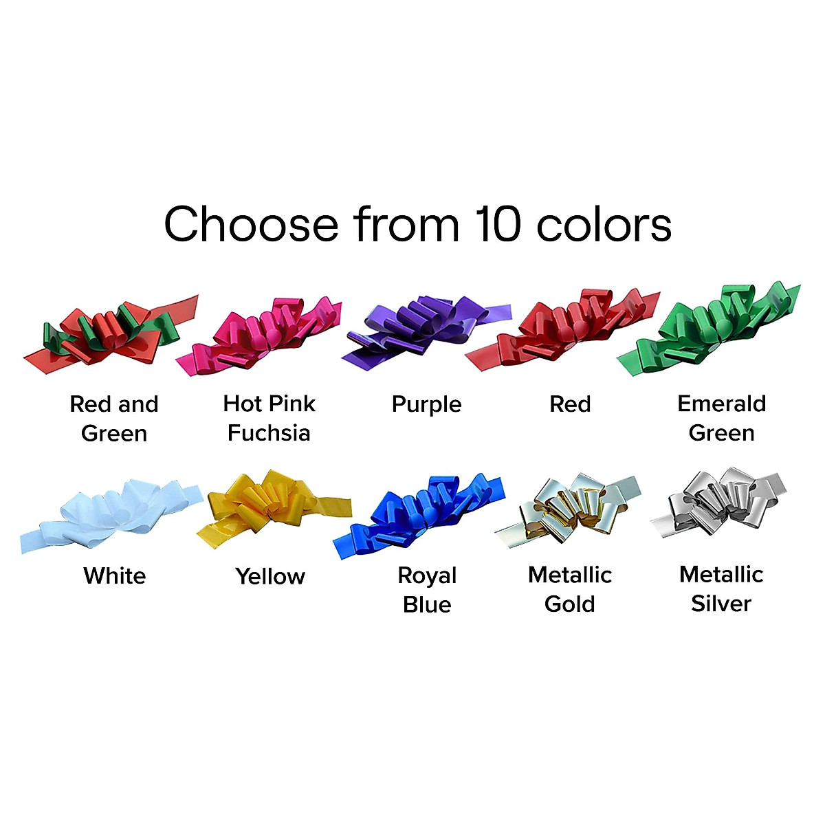 Big Red Car Bow Ribbon - 25" Wide, Fully Assembled Large Gift Decoration, Valentine's Day, Christmas, Large Gift Bow, Birthday, Anniversary, School Dance, Fundraiser