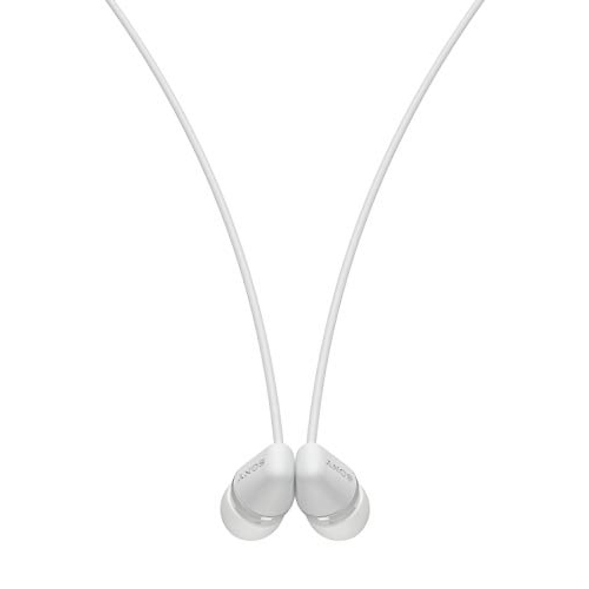 Sony WI-C200 Wireless in-Ear Headset/Headphones with mic for Phone Call, White (WIC200/W)