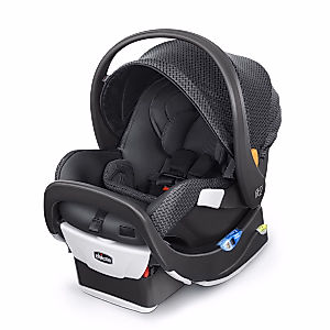 Chicco Bravo Quick-Fold Stroller - Black | Black & Fit2 Infant & -Toddler Car Seat - Venture | Grey