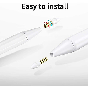 White Replacement Tips for JAMJAKE K10 Stylus Pen (4 Pack)