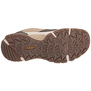 KEEN Women's Wasatch Crest Low Height Lightweight Waterproof Sneaker, Safari/Timberwolf, 7.5