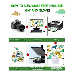 SATINIOR Sublimation Baby Hat White Blank Baby Beanie Knotted Hat Newborn Soft Infant Cap Cute Knot Hats for Baby Boys Girls (6 Pieces)