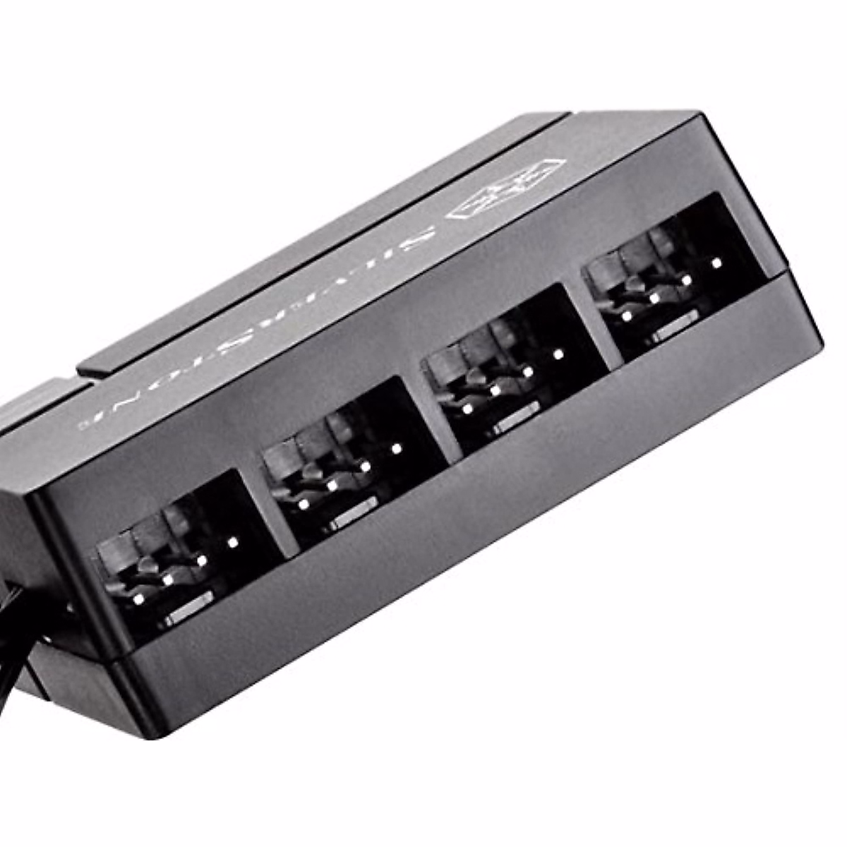 SilverStone PWM Fan Hub System Cables, Black (CPF04)