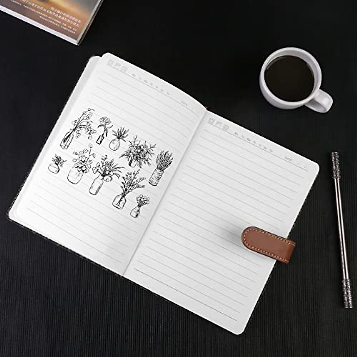 Silicone Seal Stamp Flower Pot Clear Stamps for DIY Scrapbooking Card Making Embossing Photo Album Paper Rubber Stamps-4