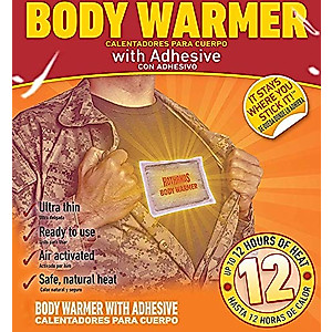 HotHands Body Warmer with Adhesive 8 Warmer Value Pack