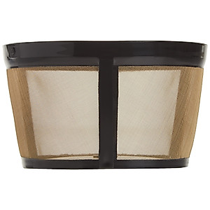 GOLDTONE Reusable 4 Cup Basket Mr. Coffee Replacment Coffee Filter - Mr. Coffee Permanent Coffee Filter for Mr. Coffee Maker and Brewer