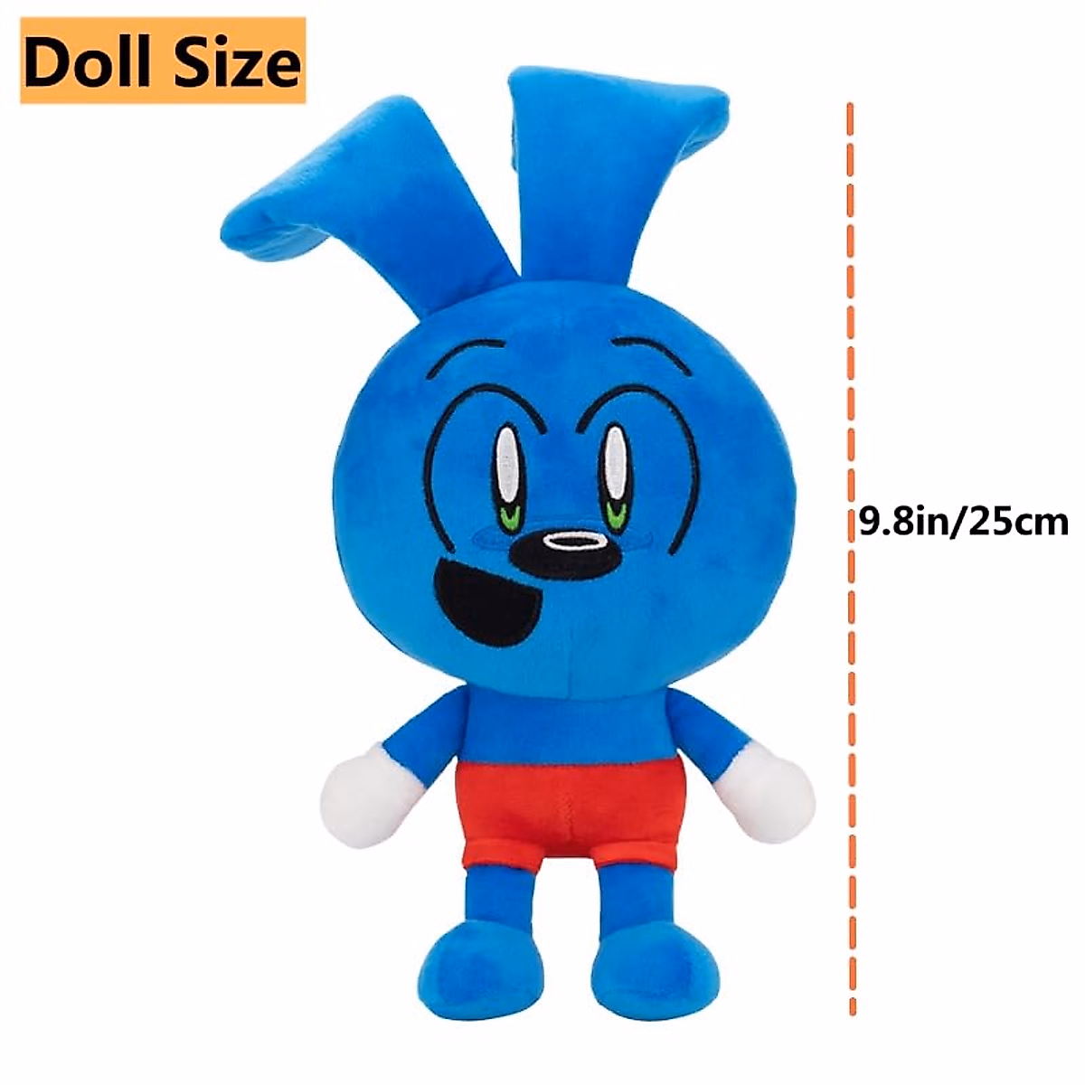 Biolory Riggy Plush Danno Cal Drawings Riggy Plush Toy 9.8inch Stuffed Doll Danno Cal Drawings Riggy Plush Figure Anime Plush Toys Pillow Gifts for Kids Fans Toy Collection