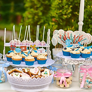 Gyufise 36Pcs Nurse Cupcake Toppers Nursing School Graduation Cupcake Picks for Medical Rn Nurse Grad Themed Birthday Party Cake Decorations Supplies