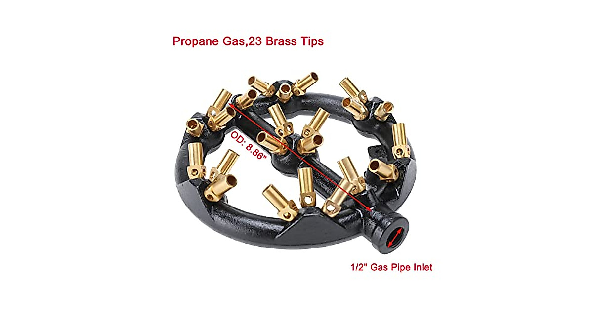 Skyehomo High-Performance Propane Jet Burner - 100,000 BTU