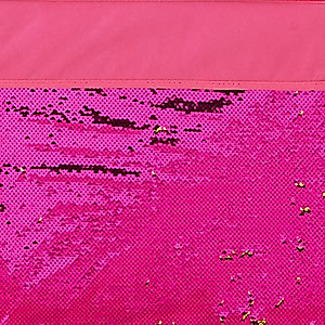 Urban Shop Sequin Storage Trunk, Pink