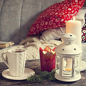 10 Pieces Christmas Cotton Fabric Squares Precut Quilting Fabric Patchwork Christmas Snowflake Print Red Green Fabric for Xmas Sewing Crafting DIY Supplies (50 x 50 cm/ 19.68 x 19.68 Inch)