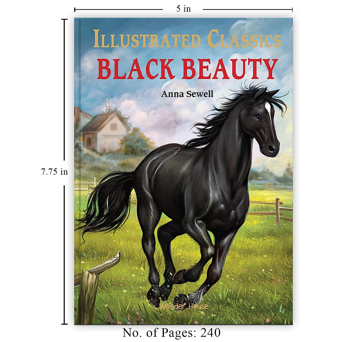 Illustrated Classics - Black Beauty: Abridged Novels With Review Questions