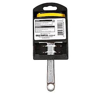 Olympia Tools Adjustable Wrench, 6 Inches, 01-006