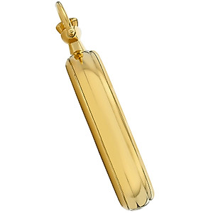 Gotham Classic Series Gold Plated Stainless Steel Open Face 17 Jewel Mechanical Hand Wind Pocket Watch # GWC14112G