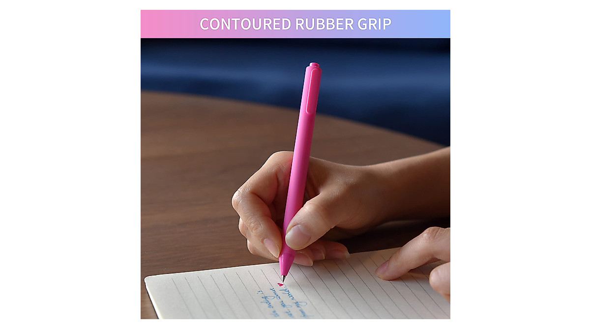 Retractable Gel Pens - 20 Vibrant Colors for Writing & Art