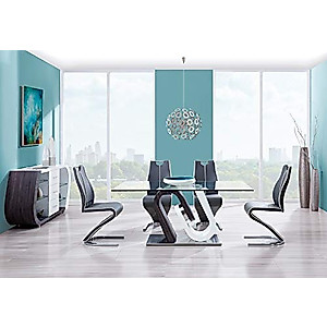 Global Furniture USA Global Furniture Dining Table, 4127 Grey