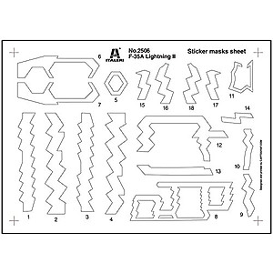 Italeri 2506 Beaker 1: 32 Scale Lockheed F 35 Lighting II Aircraft