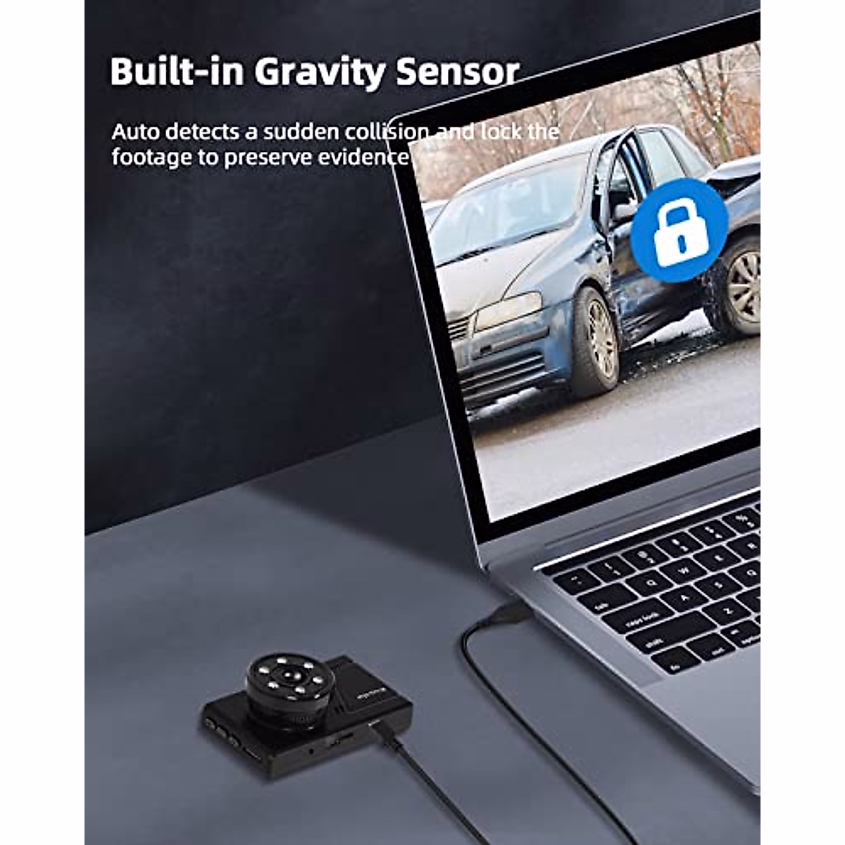 Dash Cam Front, Dash Cam with 32GB SD Card, Kussla 1080P Dash Camera for Cars, Super Night Vision Dashcams for Cars, 170° Wide Angle Dashcam, 3'' IPS Screen, Loop Recording, WDR, G-Sensor