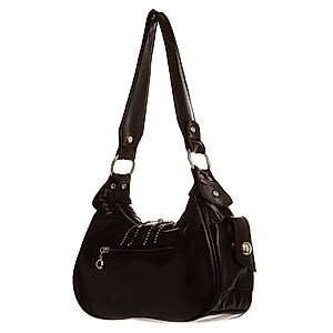 Fluer De-Lis Classic Hobo Shoulder Handbag by Handbags For All