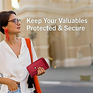 Nautica Women's RFID Wallet, Fuego Red