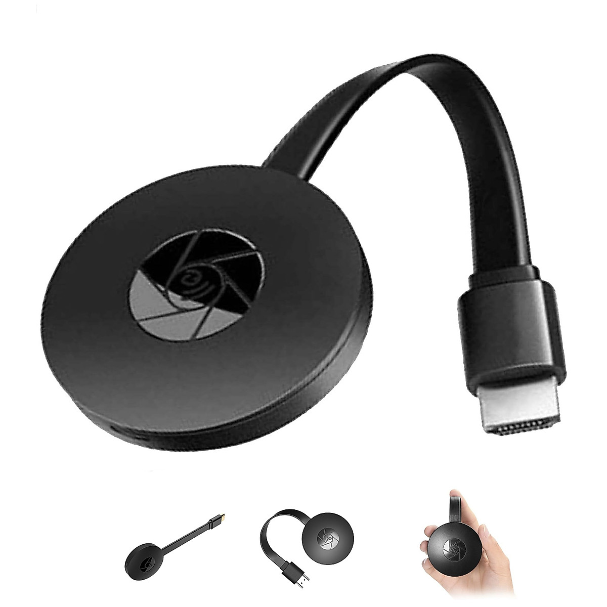 1080 HD Wireless Screen Projector, Wireless HD Projector Screen, Outdoor Movie Projector with WiFi and Bluetooth