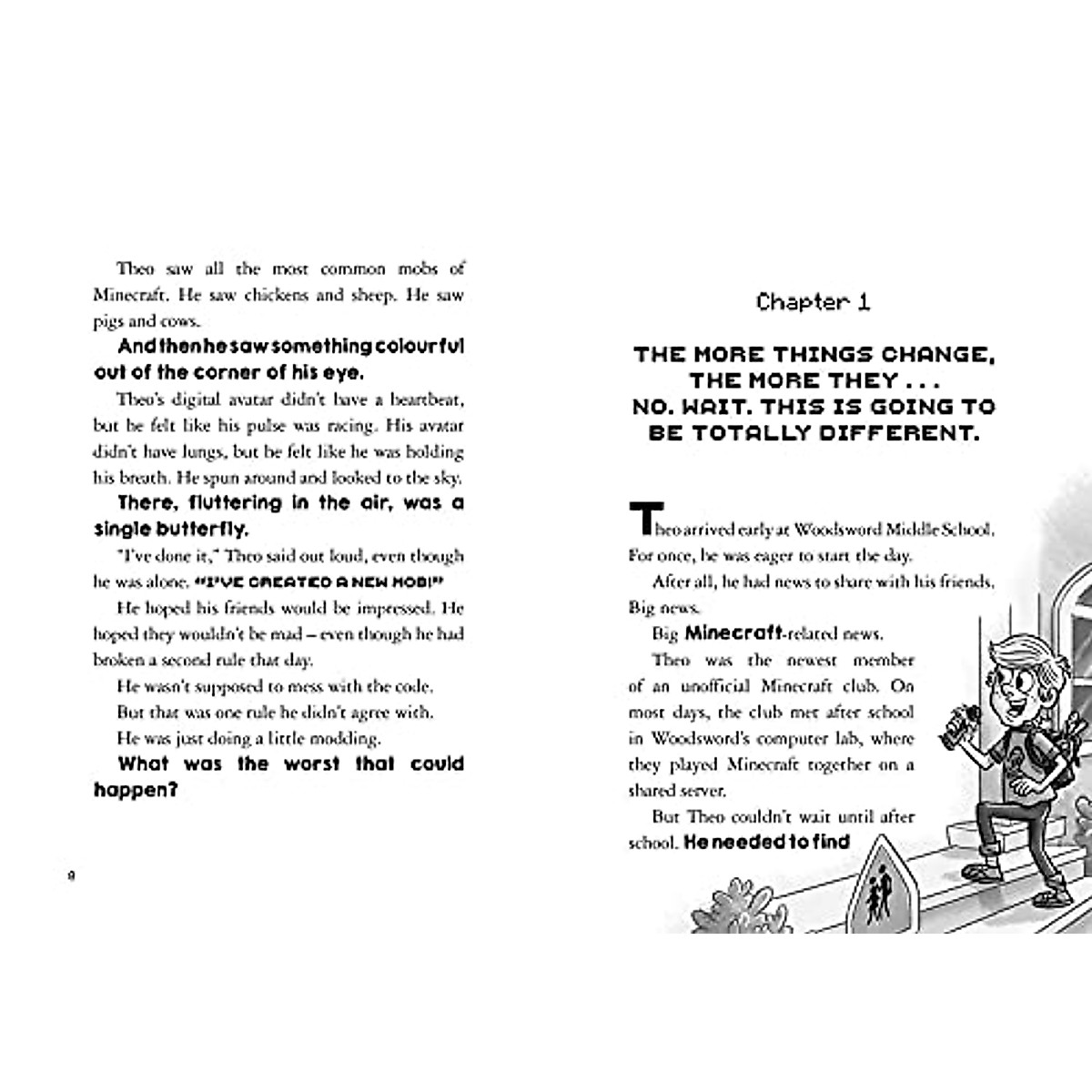 Minecraft: Crack in the Code! (Stonesword Saga #1)