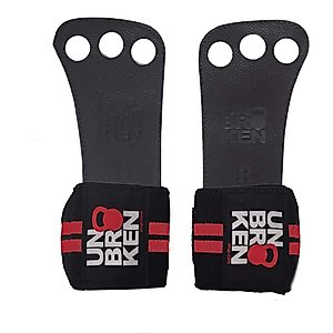 Professional Crossfit Specific Weightlifting Heavy Duty Gloves with Wrist Straps, Protect Your Hands and Get the Most From Your Lifts, Presses, Gymnastics Rings, Pull-ups (black, S/M)