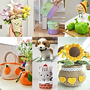 Milk Cotton Yarn,100g Yarn for Crochet,Amigurumi Yarn,Crochet Yarn for Crocheting,Cotton Yarn,Soft Yarn for Sweater,Hat,Socks,Baby Blankets(Emerald Green)