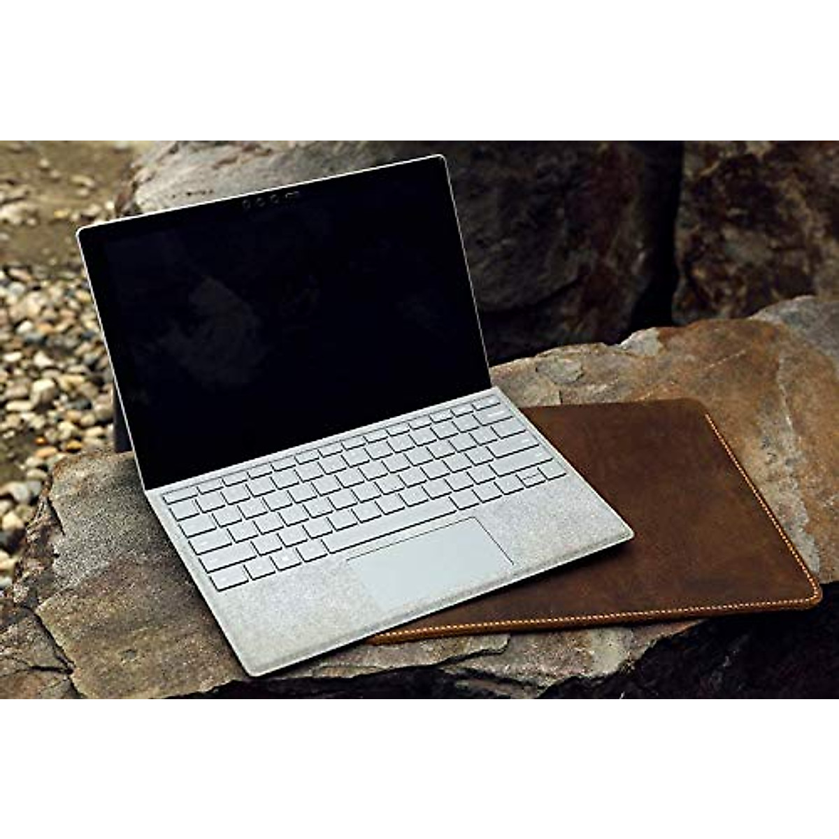 Vintage distressed Leather surface pro sleeve case for Microsoft surface pro 4 5 6 SPX05S