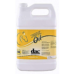 DAC Oil Gallon Jug Horse Weight Gain Calorie Fat Fatty Acid Coat Skin Health Supplement