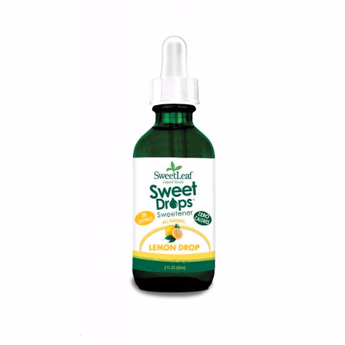 SweetLeaf Liquid Stevia, Lemon Drop 2 fl oz (60 ml)
