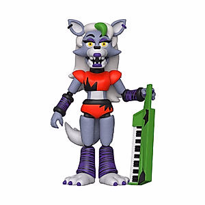 Funko Action Figures! Set of 5 - Five Nights at Freddy's - Security Breach - Pizzaplex - Glamrock Chica, Glamrock Freddy, Montgomery Gator, Roxanne Wolf and Vanny